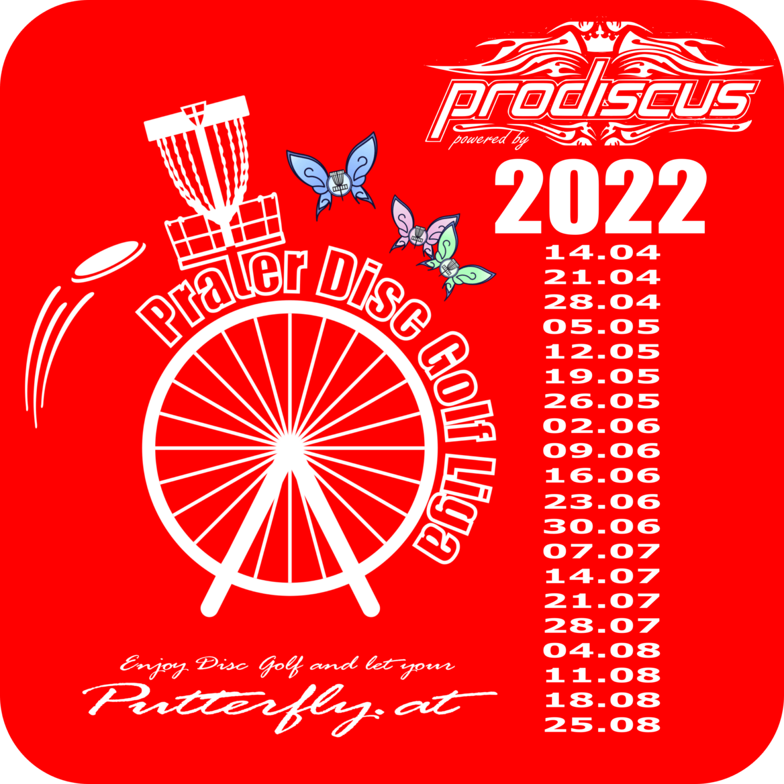 Wiener Praterliga 2022 p.b. Prodiscus | discgolf4you.com